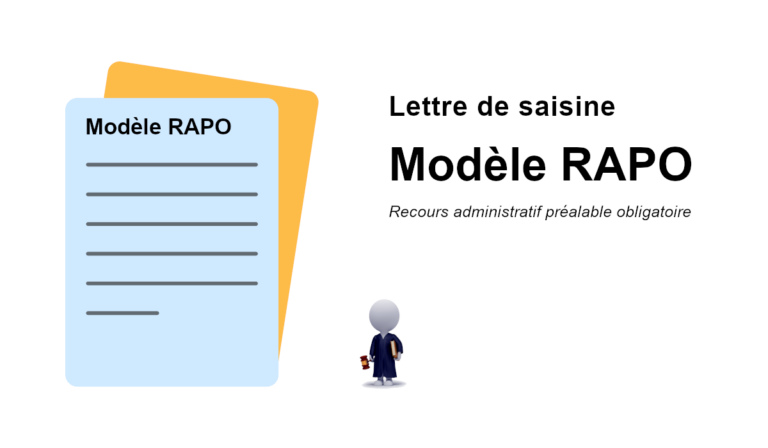 Modèle RAPO - Recours administratif préalable obligatoire